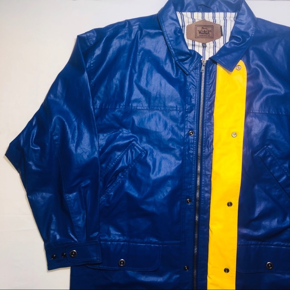 Woolrich | Jackets & Coats | Vtg Woolrich 9s Mens Pvc Rain Jacket Xl ...